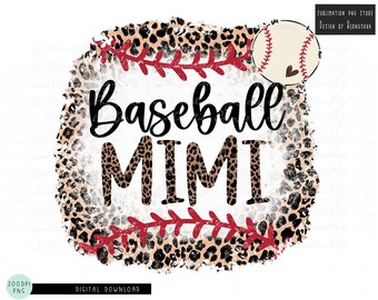 Baseball Mimi Png - Etsy