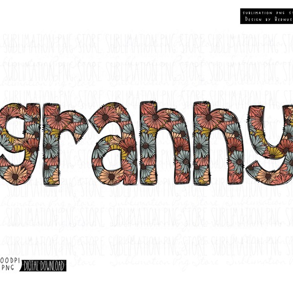 Vintage Retro Granny - Etsy