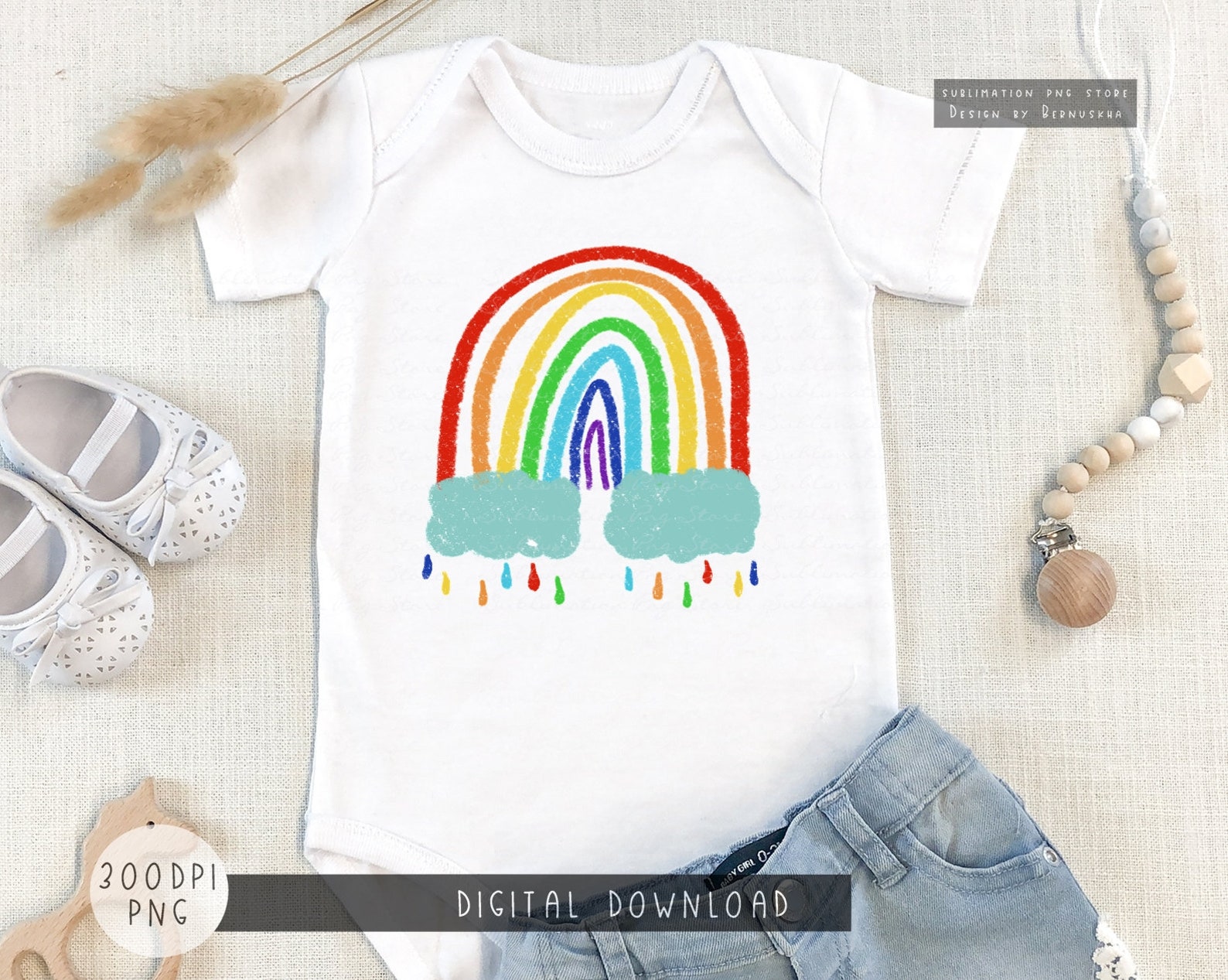 Weather Clipart Weather Crayon Clip Art Rainbow Png Cloud - Etsy