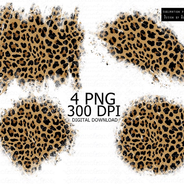 Leopard Print Design Png - Etsy