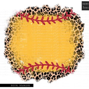 Distressed Leopard Softball Background Sublimation Design Download ...