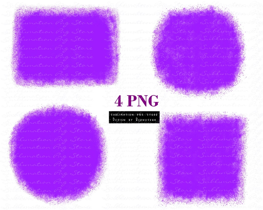 Purple Bleach Effect Background Bundle, Bleach Effect Design Bundle for ...