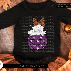 Boo Halloween Png Sublimation Design Digital Download, Cute Halloween ...