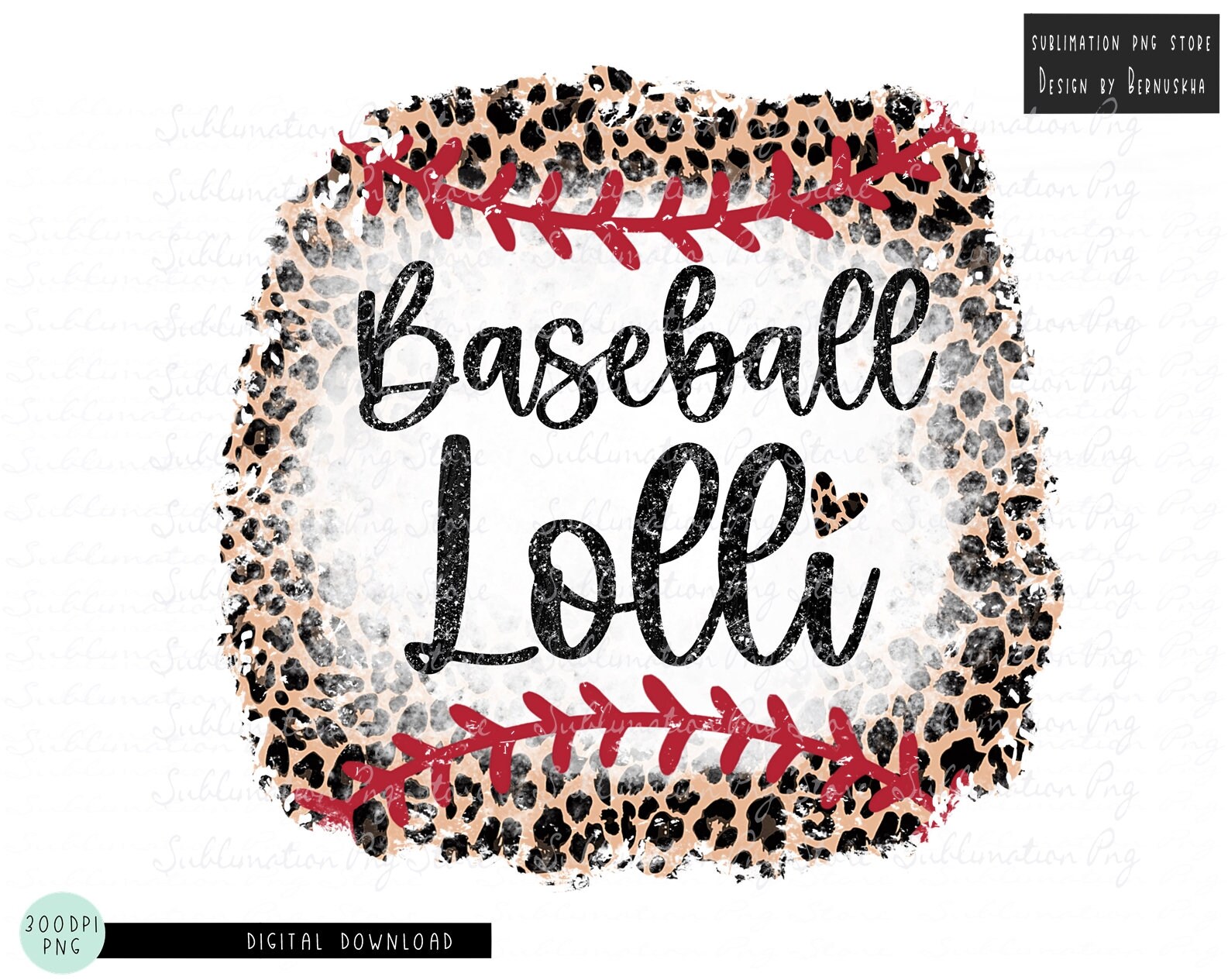 Baseball Lolli Png Sublimation Design Download Baseball Lolli - Etsy