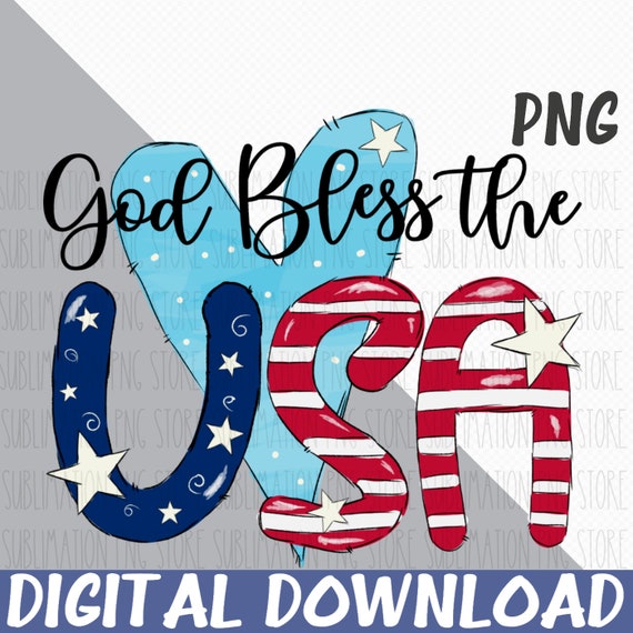 Fondo Transparente Dios Bendiga A Estados Unidos Dios Bendiga A La