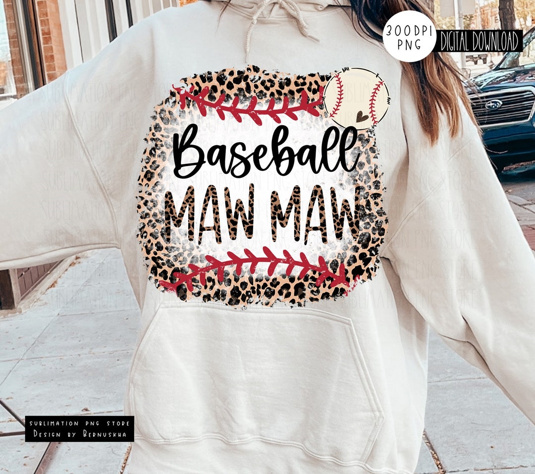 Baseball Maw Maw Png Sublimation Design Download Baseball Maw - Etsy