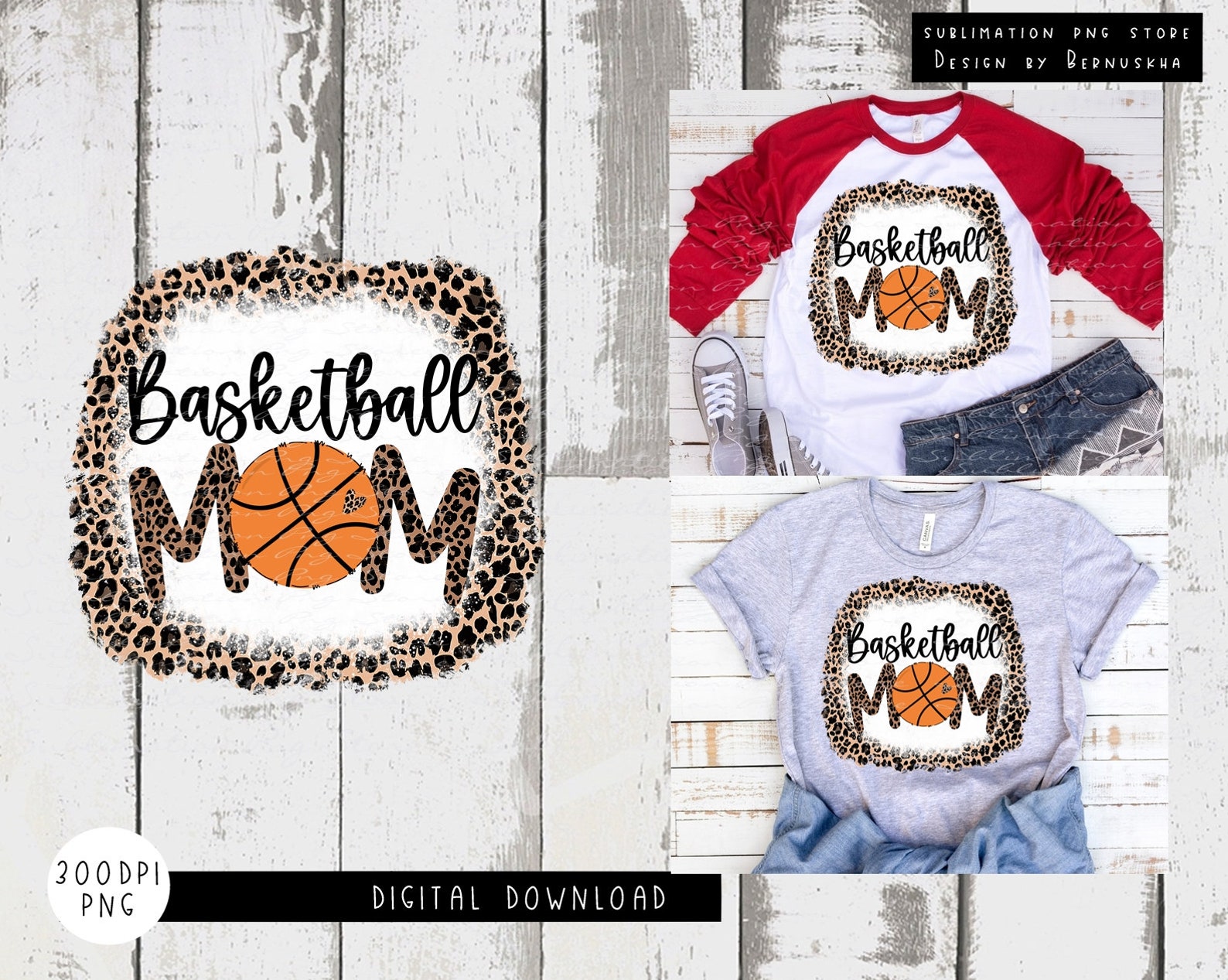 Basketball Mom Png Sublimation Design Download Basketball Mom - Etsy