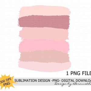 Rose Gold Brush Strokes Background Sublimation Design Brush - Etsy