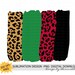 Buffalo Plaid Leopard Brush Strokes Background Sublimation Design ...