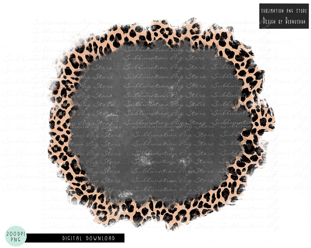 Distressed Leopard Background Sublimation Design Download, Cheetah ...