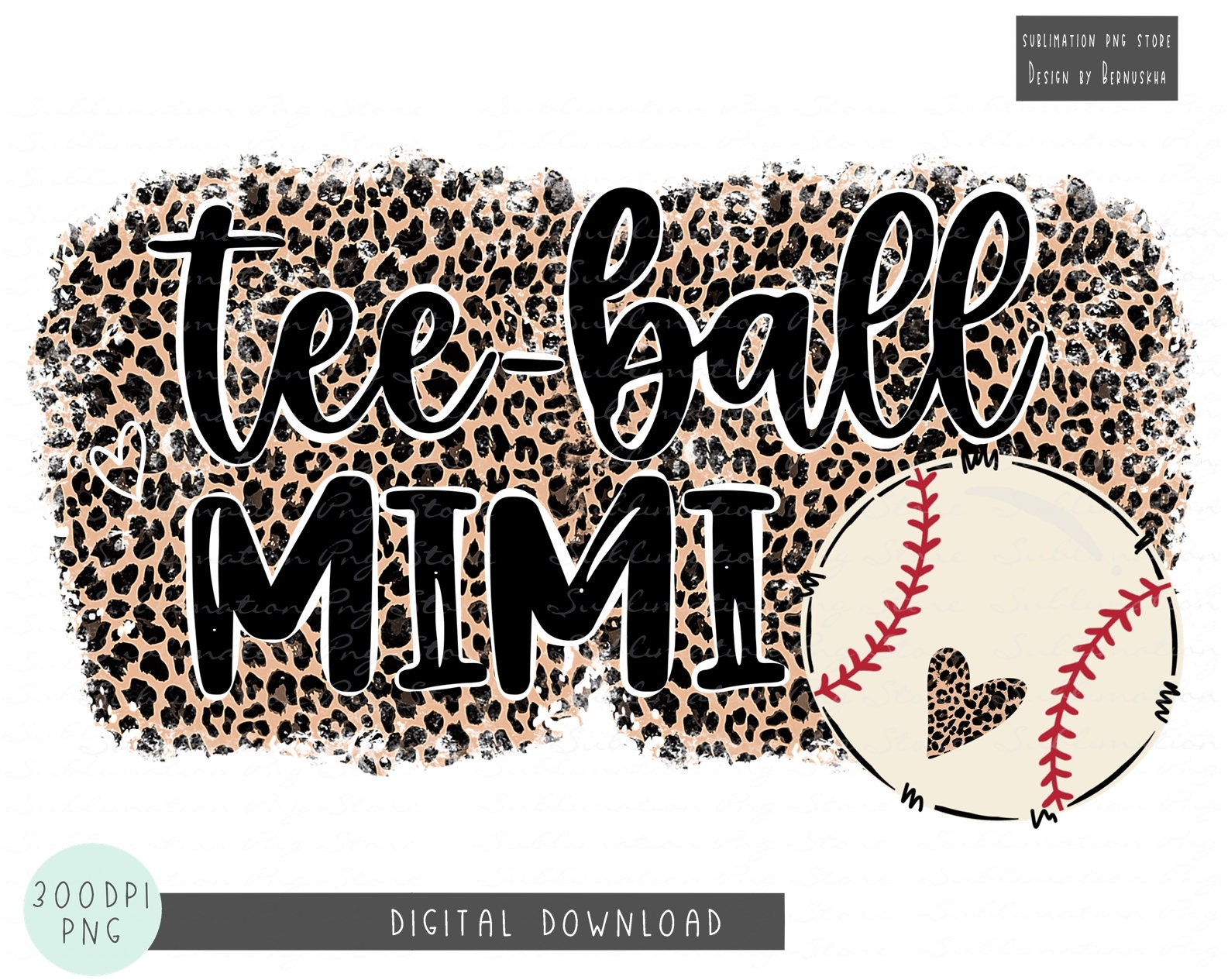 Tee-ball Mimi Png Sublimation Design Download Tee-ball Mimi - Etsy