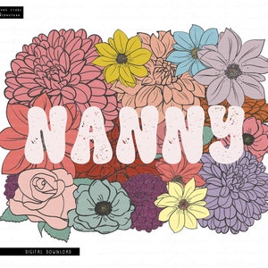 Nanny Png, Nanny Sublimation Design Download, Nanny Png for Sublimation ...