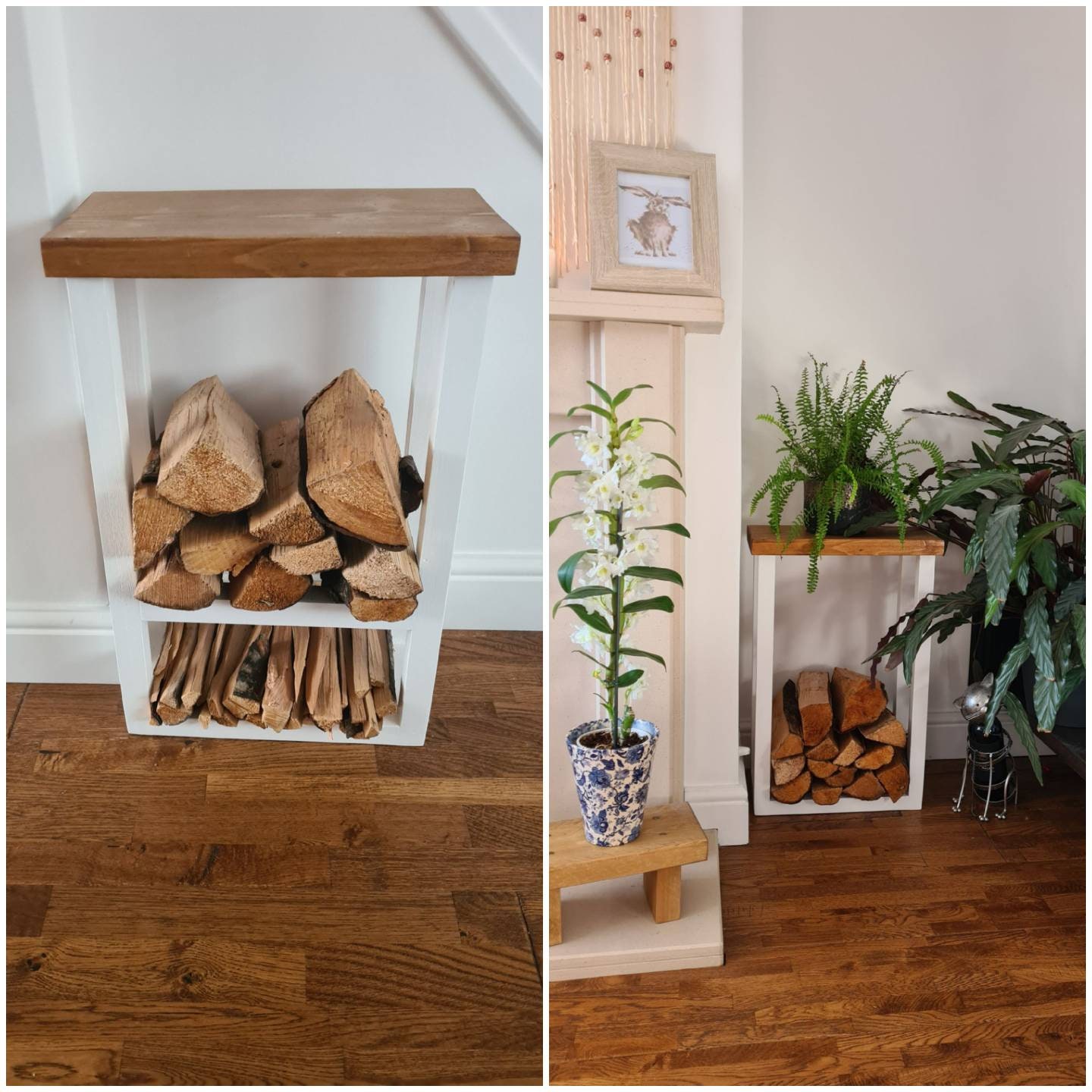 Log Storage Indoor Firewood Holder Log Basket Wood Burner - Etsy UK