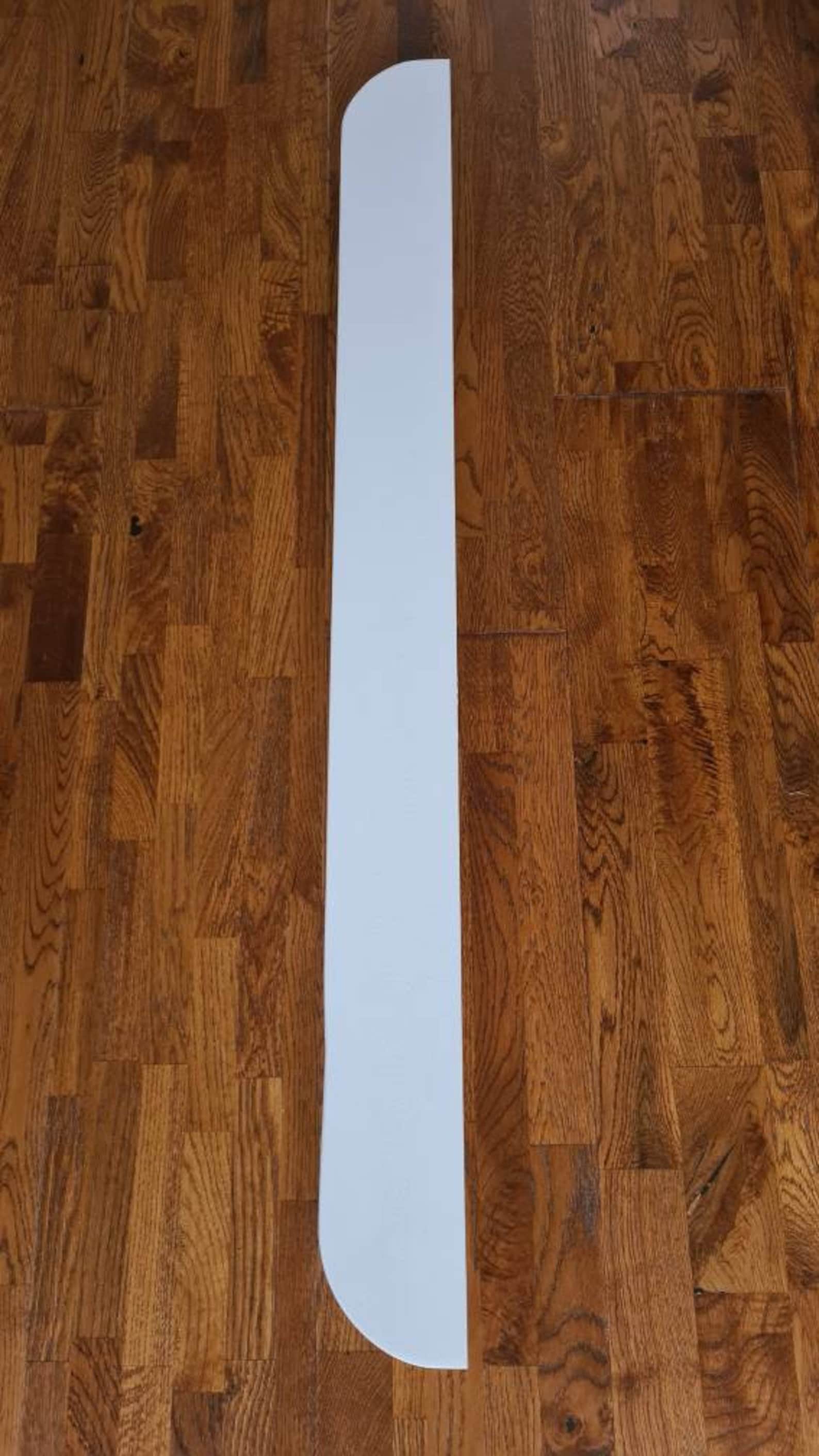 Slim Rustic Floating Wooden Shelf, Radiator Shelf, Rounded Edges, Ledge ...