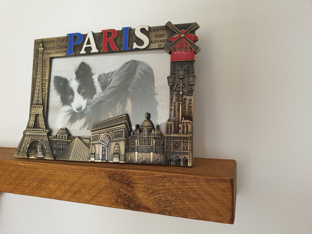 Photo Shelf, Rustic Chunky Floating Reclaimed Ledge Shelf, Wall Display ...