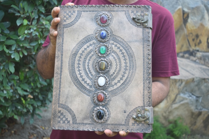 Handmade Extra Large Leather Journal Writing Notebook Lined - Etsy