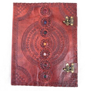 Handmade Extra Large Leather Journal Refillable Notebook - Etsy