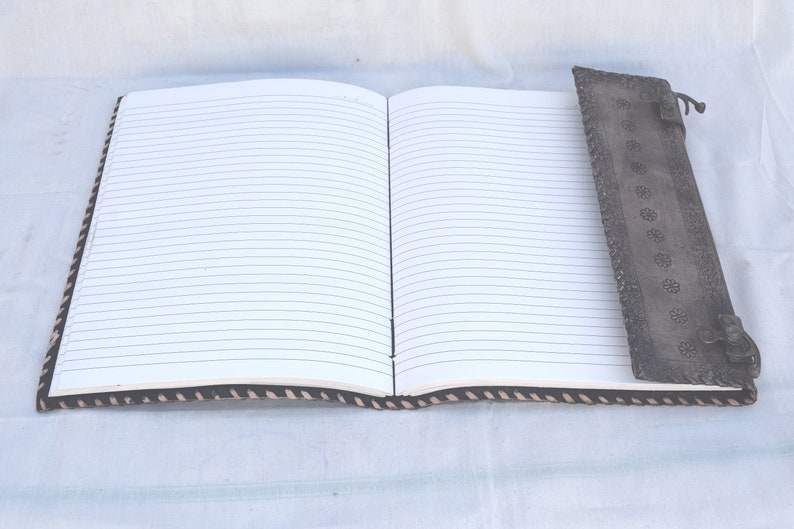 Handmade Extra Large Leather Journal Writing Notebook Lined - Etsy