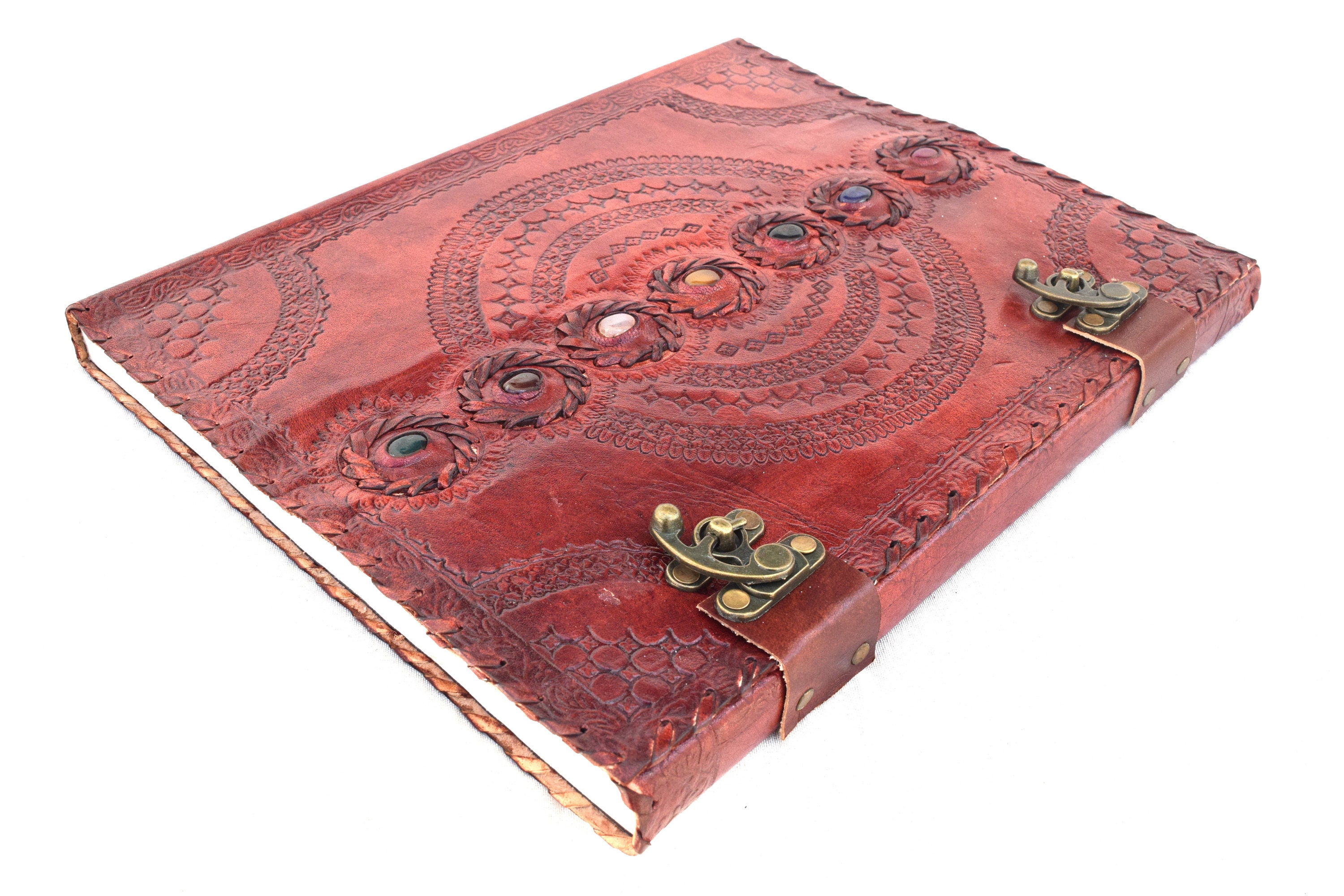 Handmade Extra Large Leather Journal Refillable Notebook - Etsy