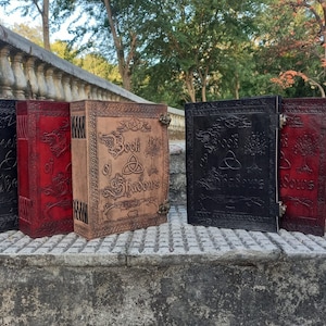 600 Page Book of Shadows Leather Journal, Celtic Journal, Large ...