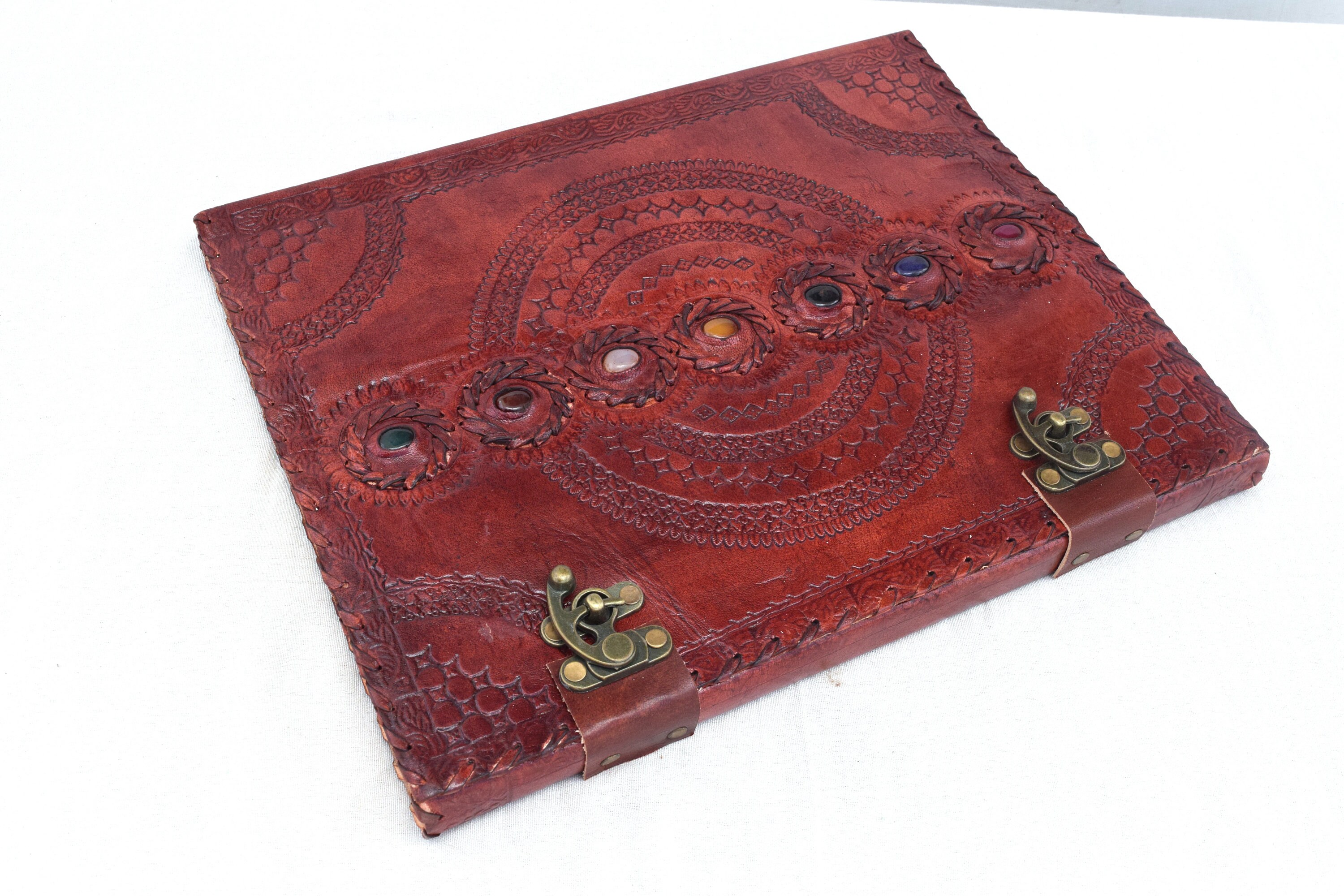 Handmade Extra Large Leather Journal Refillable Notebook - Etsy