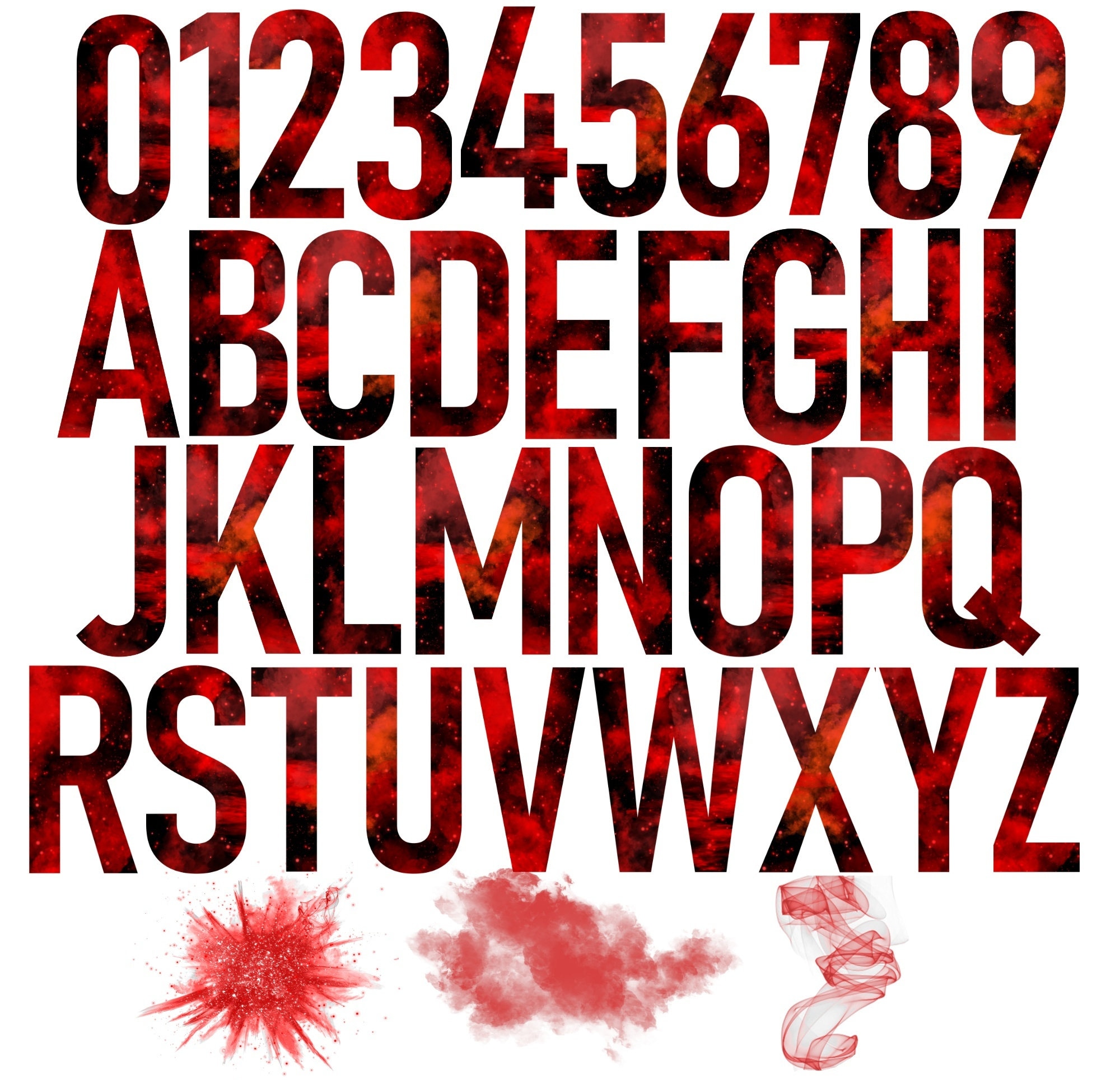 Smoke Letters Png, Fog Alphabet Pdf, Red Smoke Png, Glitter Alphabet ...
