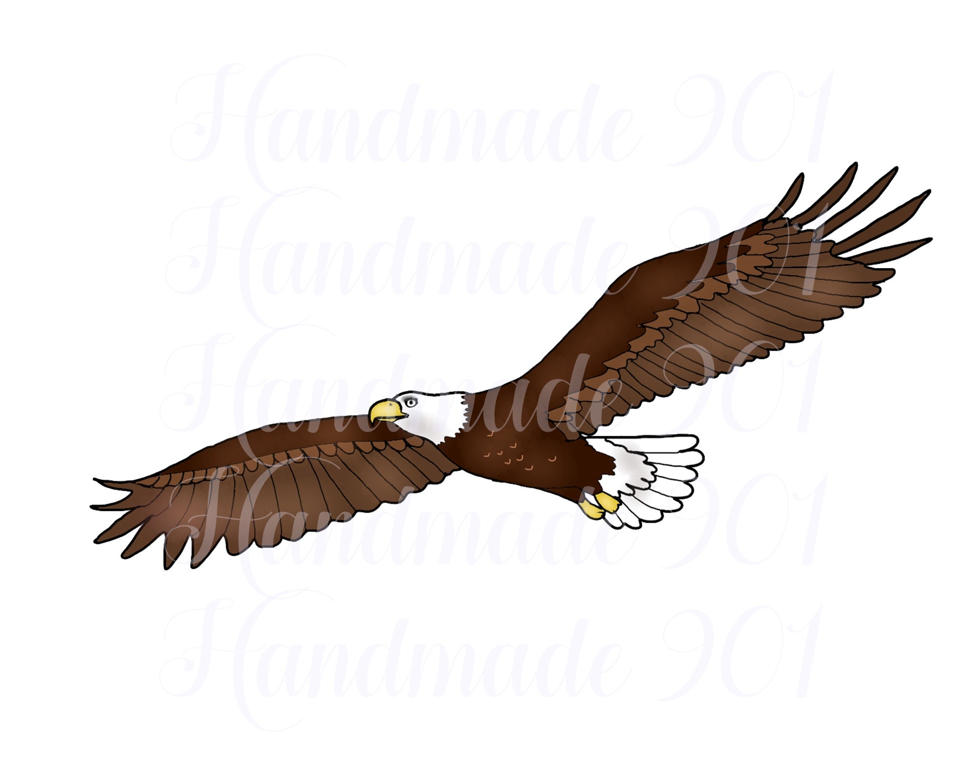 Soaring Eagle Clip Art