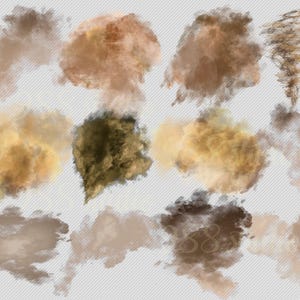 Brown Smoke Effect Png-cloud of Smoke Png- Brown Fog Smoke- Texture Png ...