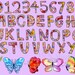 Butterfly Alphabet Png, Butterflies Font, Insect Letters Png, Bugs Clip ...