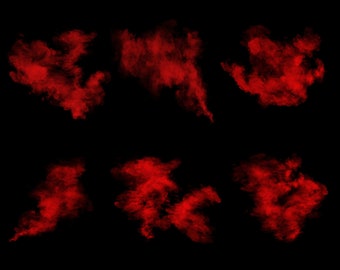 Red Smoke Wallpaper Png