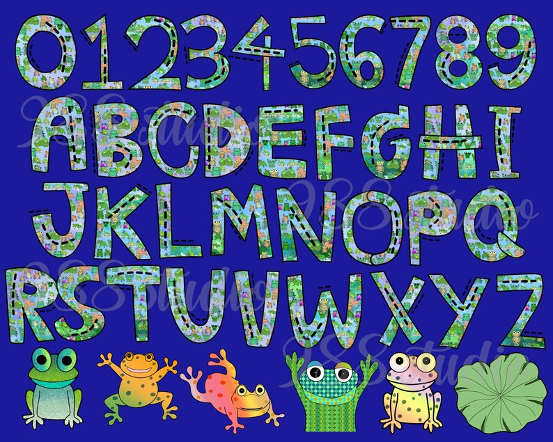 Abc Clip Art, Frog Alphabet Png, Frogs Letters Png, Animal Alphabet ...