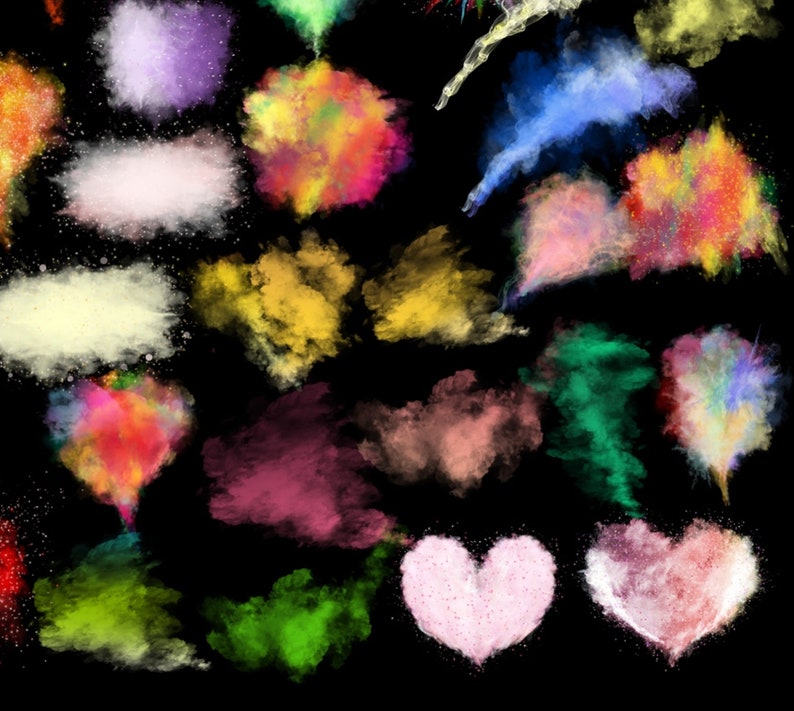 Smoke Sublimation Designs- Smoke Bundle Png- 60 Smoke Clip Art- Smoke ...