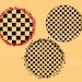 Round Checkered Frame Png, Checkerboard Png, Checkered Circle Png ...