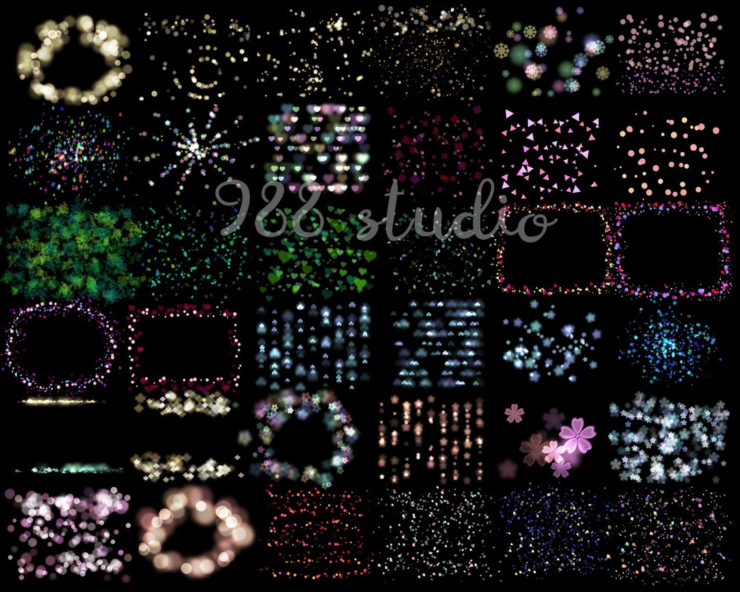 Confetti Transparent Png- Glitter Overlay-30 Png Parkle -confetti ...