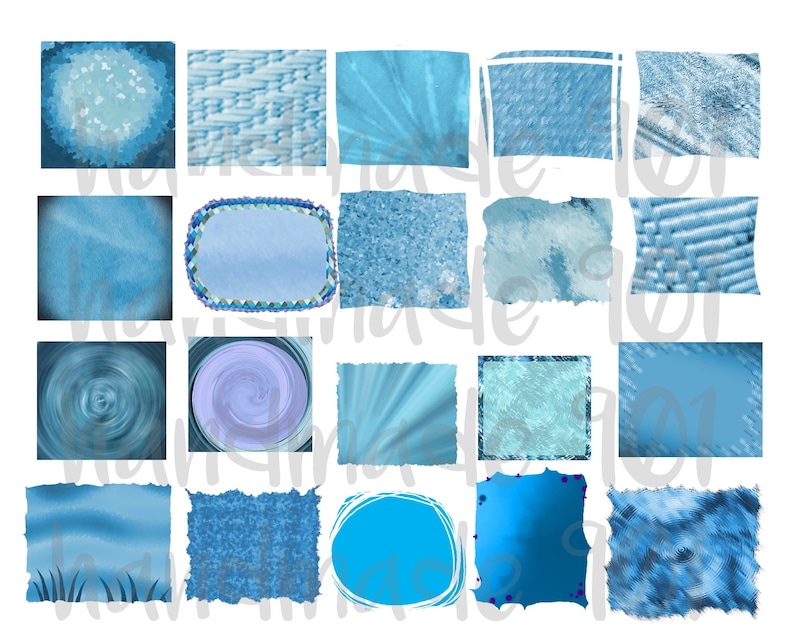 Blue Bundle Background Png- Blue Texture Png -90 Bundle Png Files ...