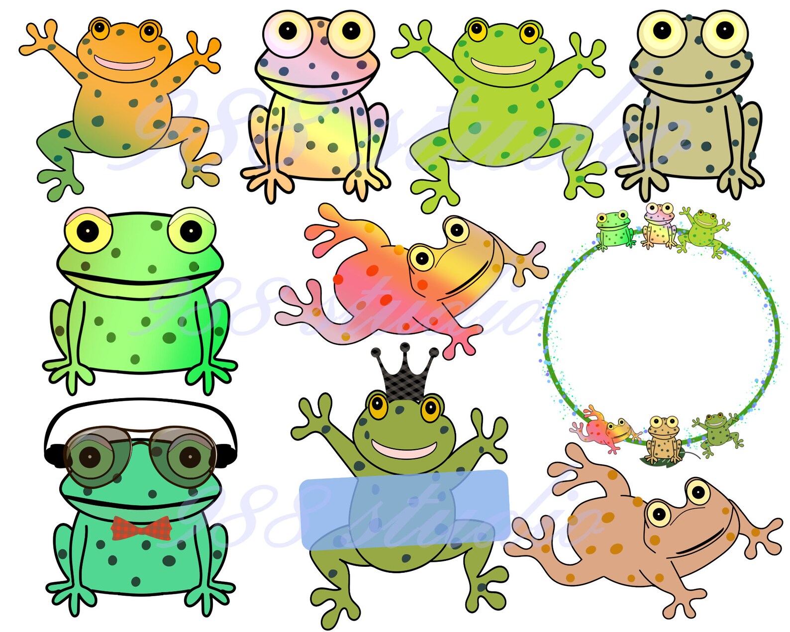 Frog Toad Png Toad Clip Art Toad Printable Funny Frog Art - Etsy