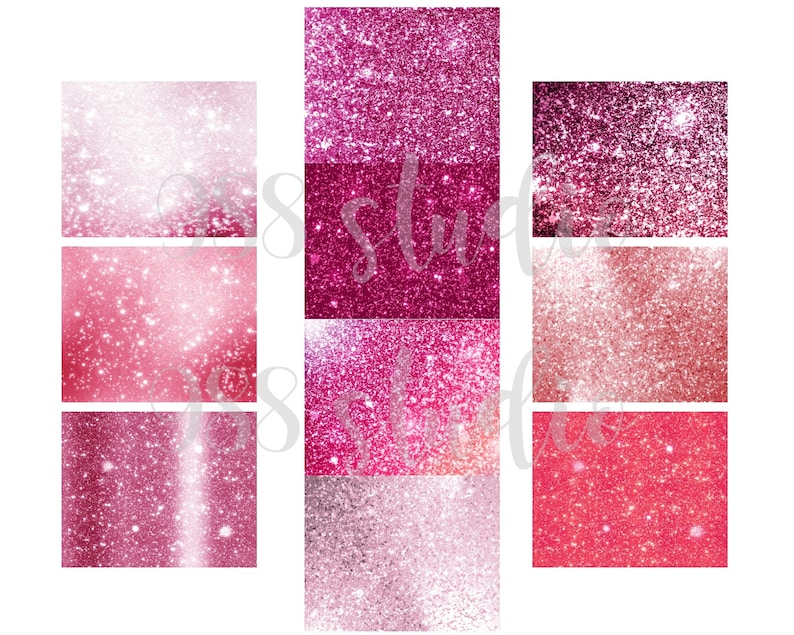 Pink Glitter Background Png Pink Texture Overlay Scrapbooking Digital ...