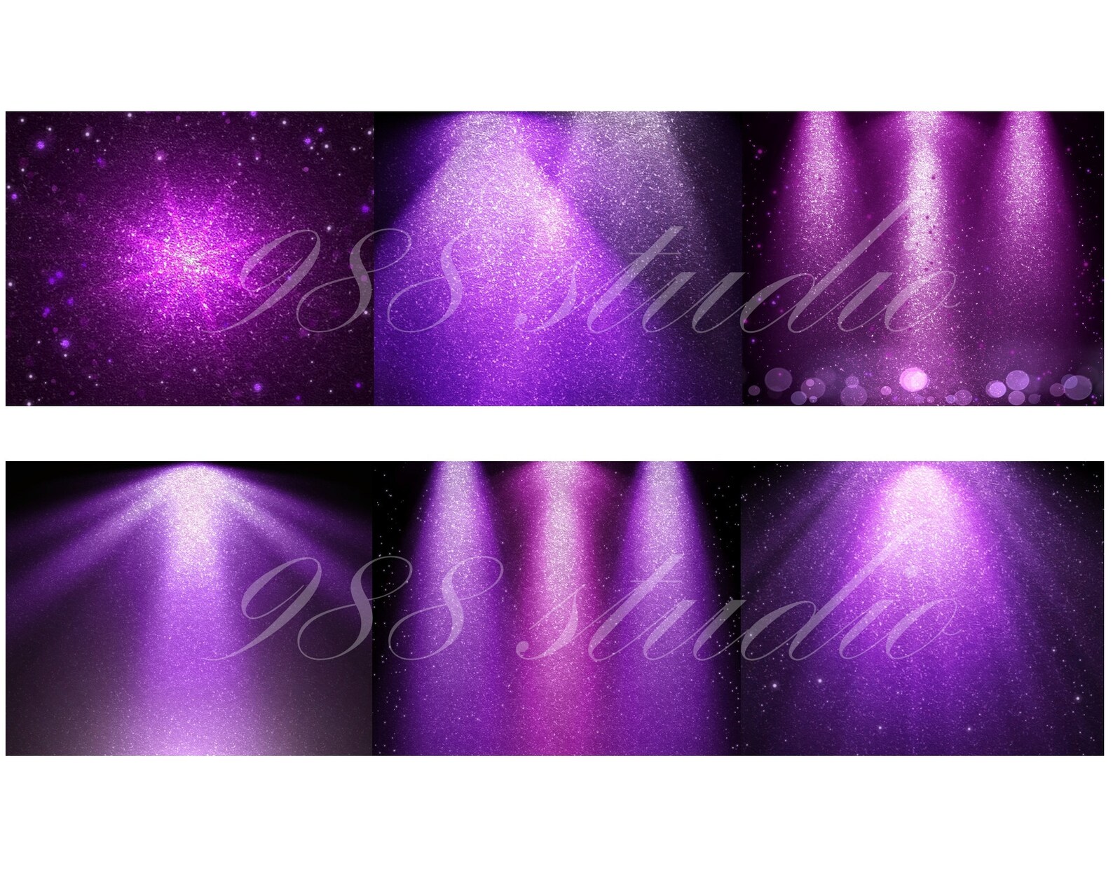 Purple Glitter Spotlight on Black Background Png- Violet Print- Purple ...