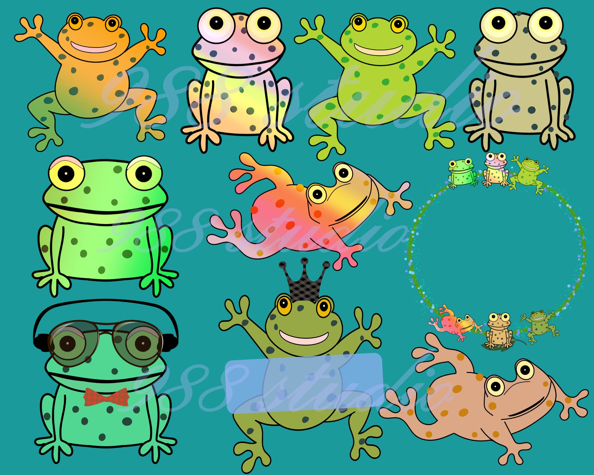 Frog Toad Png Toad Clip Art Toad Printable Funny Frog Art Printable ...