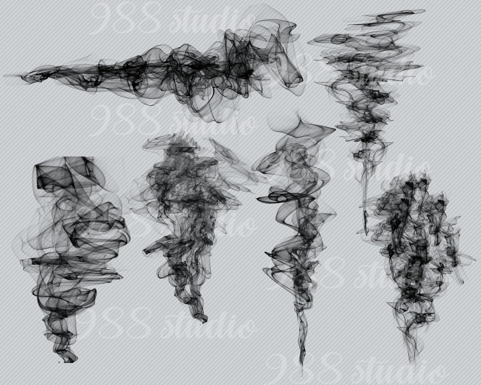 Black Smoke Png, Coffee Smoke Clip Art, Smoke Printable, Black Fog Art ...