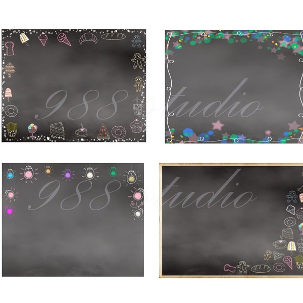 Chalkboard Food Art - Etsy