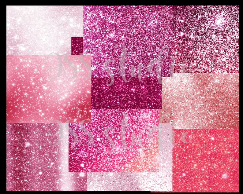 Pink Glitter Background Png Pink Texture Overlay Scrapbooking Digital ...