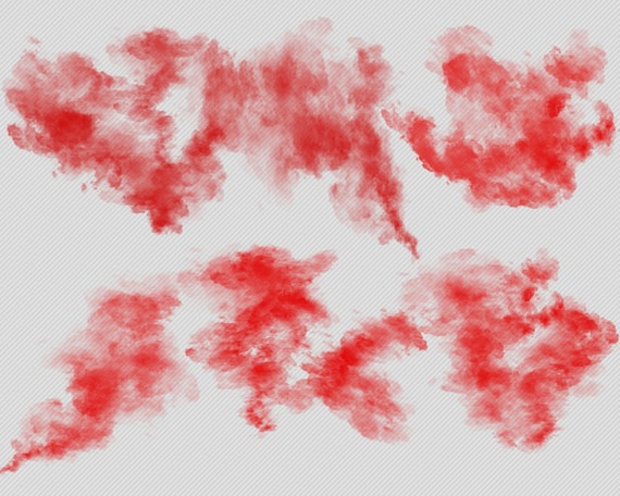 Red Smoke Effect Png