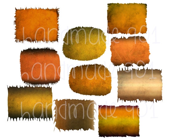 Brown Background Png old Paper Background torn Edge | Etsy