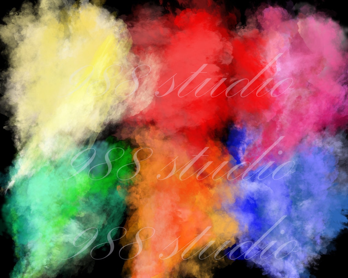 Smokes Png- Color Smoke Overlay- Smokes Png- Smoke Transparent- Yellow ...