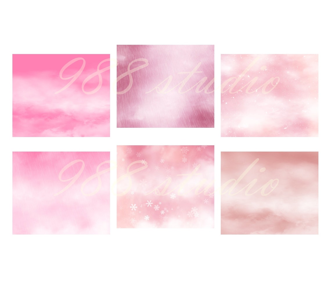 Pink Cloudy Sky Background Png Seasonal Wallpaper Cloud Rain Snow Flake ...