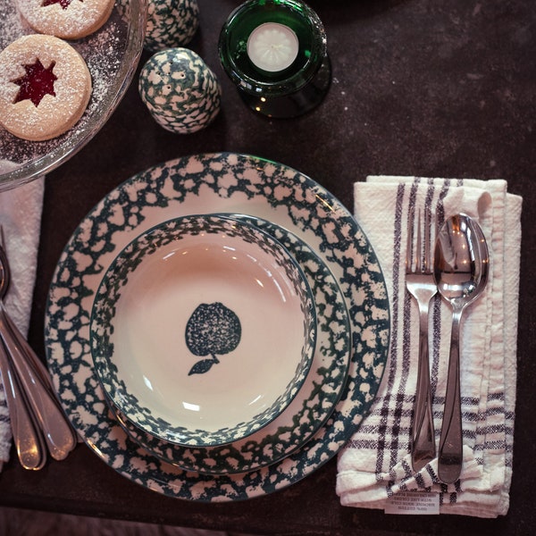 Green Dinnerware - Etsy