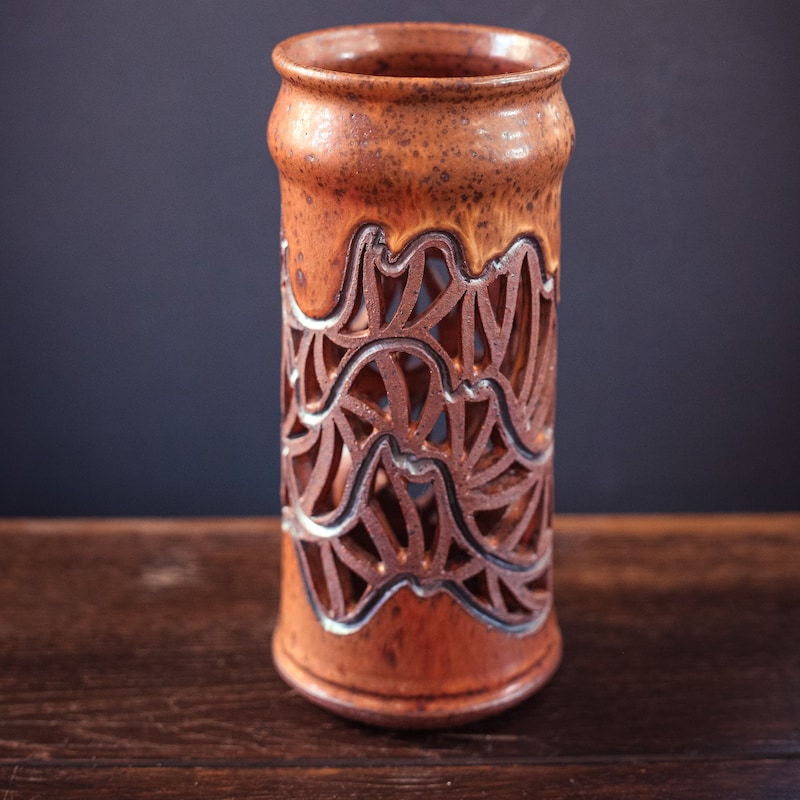 Hurricane Vase - Etsy
