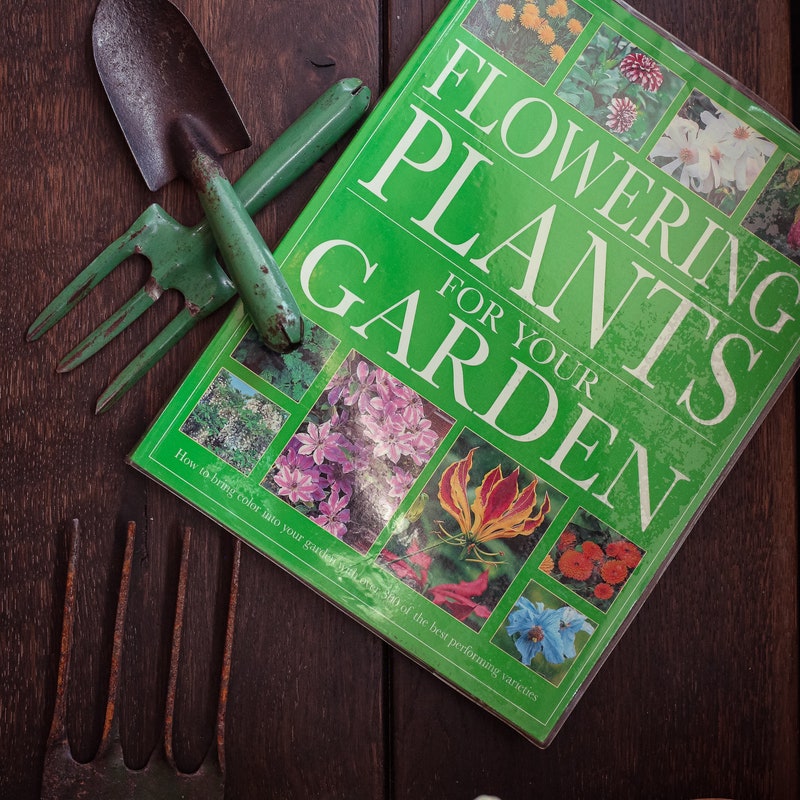 Vintage Garden Book - Etsy