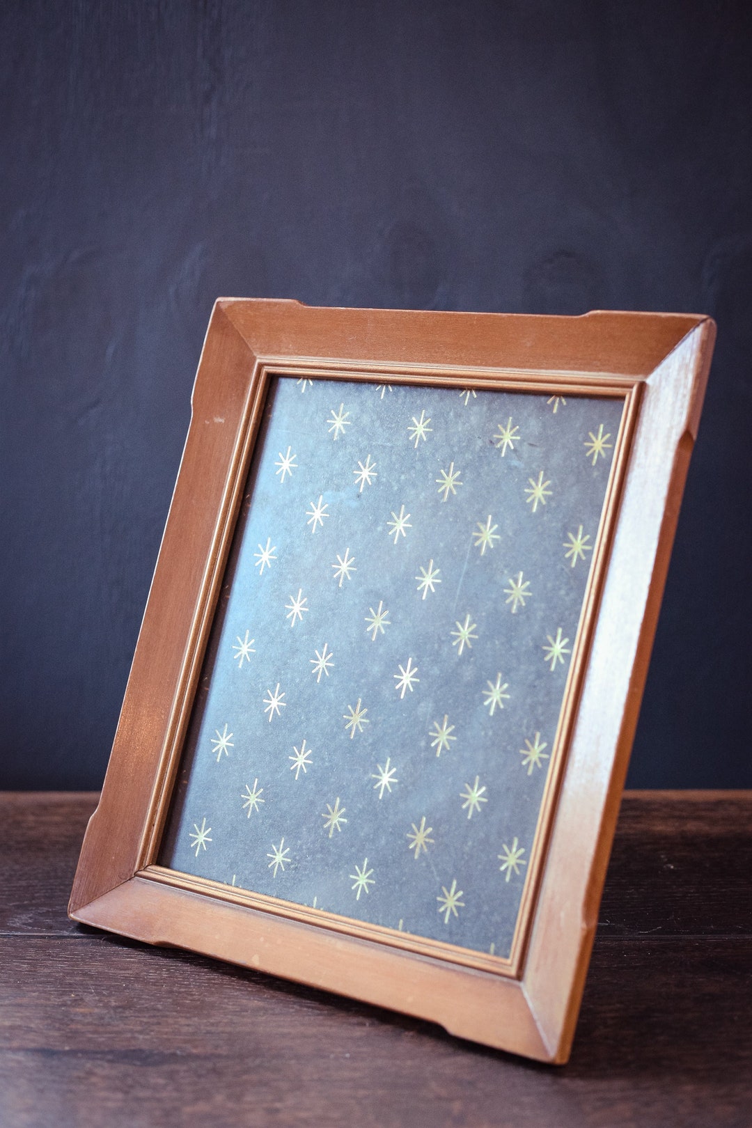 Large Wooden Photo Frame Corner Details - Vintage Wood Picture Frame - Etsy
